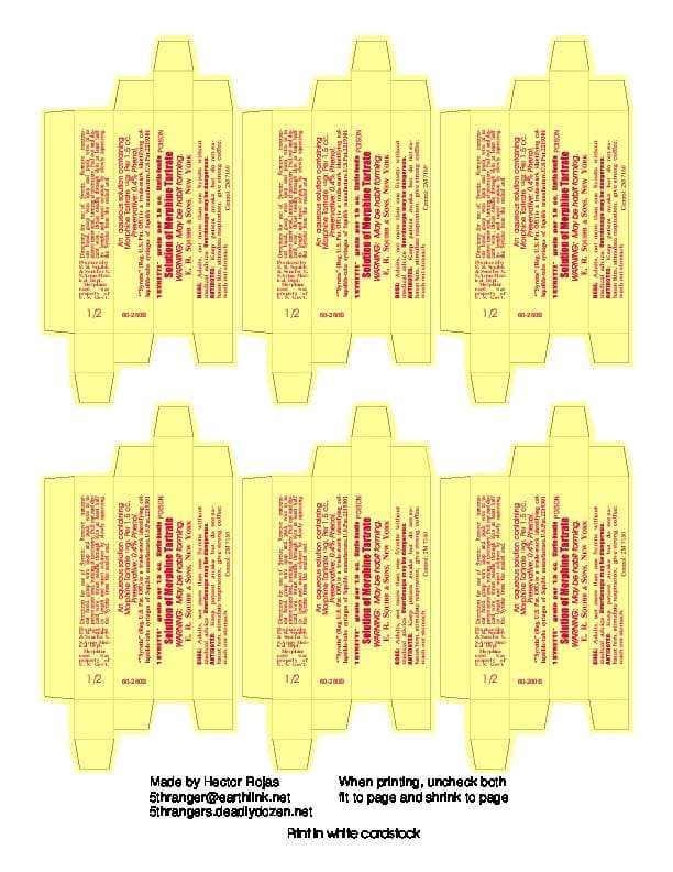 Morphine Syrette Box 1 - WW2 DOG TAGS